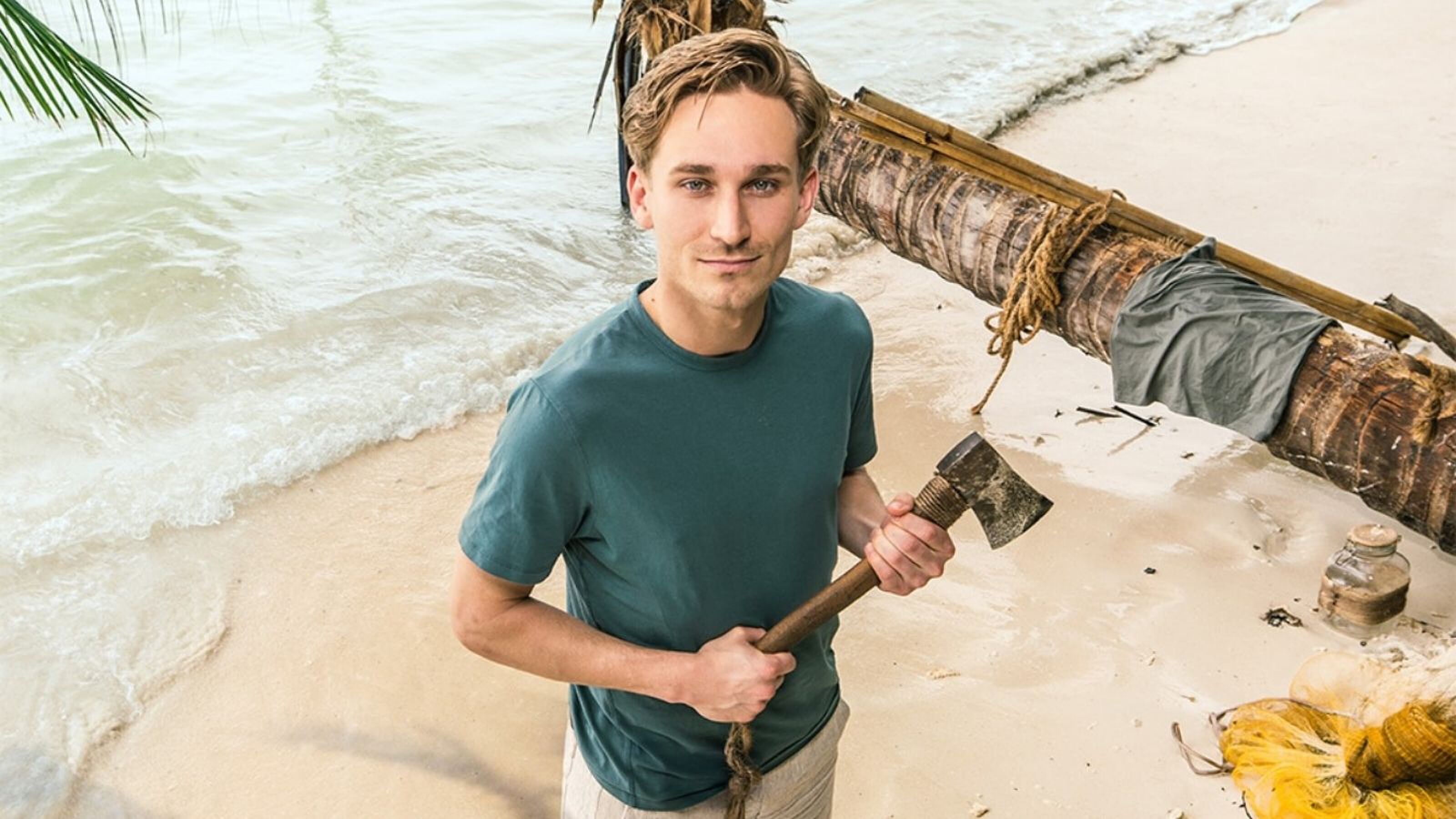 Zóveel kilo is Camiel Kesbeke afgevallen in Expeditie Robinson