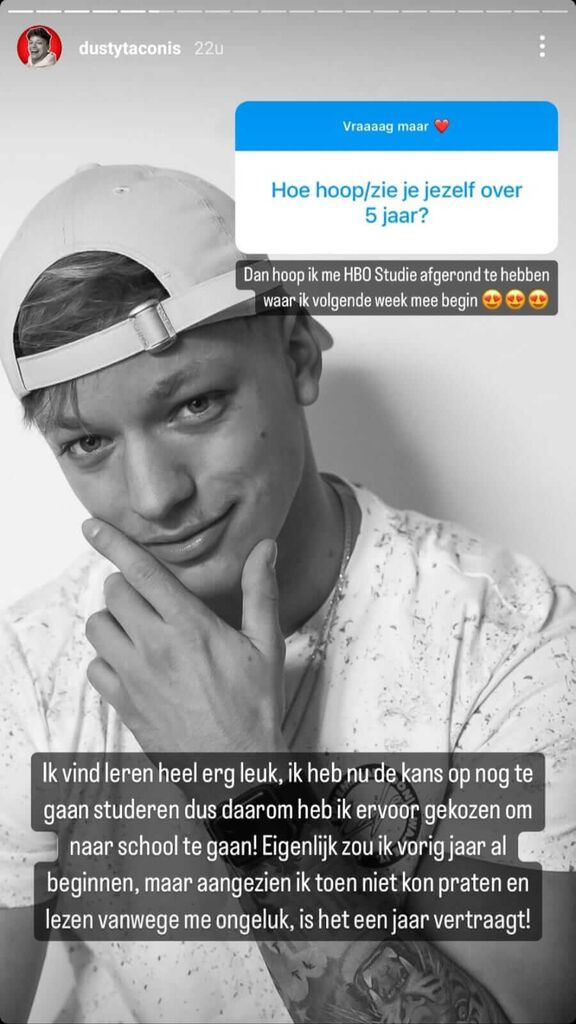 OMG! EOTB's Dusty begint nieuw hoofdstuk in zijn leven: 'Best spannend'