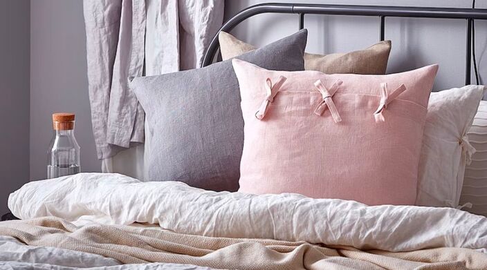 Coquette girlies worden helemaal wild van dit IKEA kussensloop