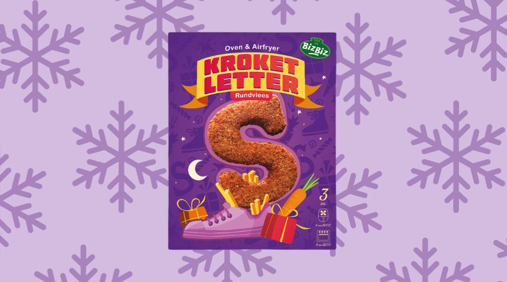 Lidl brengt Nederlandse traditie tot leven met unieke kroketletter