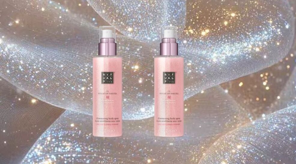 Add some sparkle met deze Shimmering Body Spray van Rituals